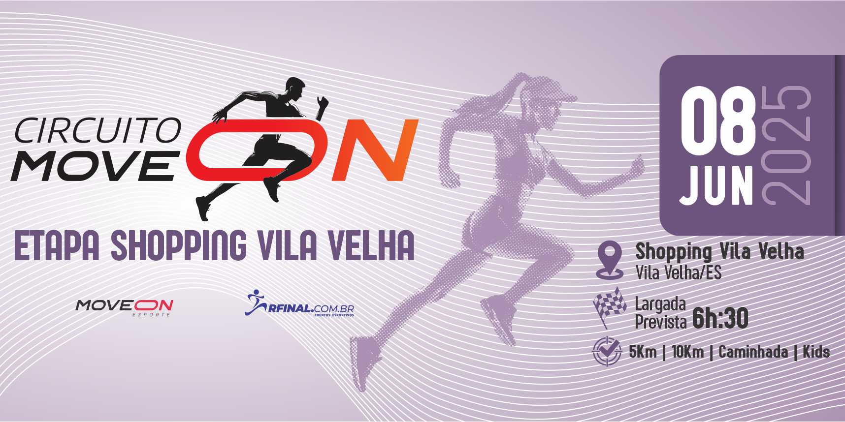 Circuito de Corridas Move On 2025 - Etapa Shopping Vila Velha | Keepsporting